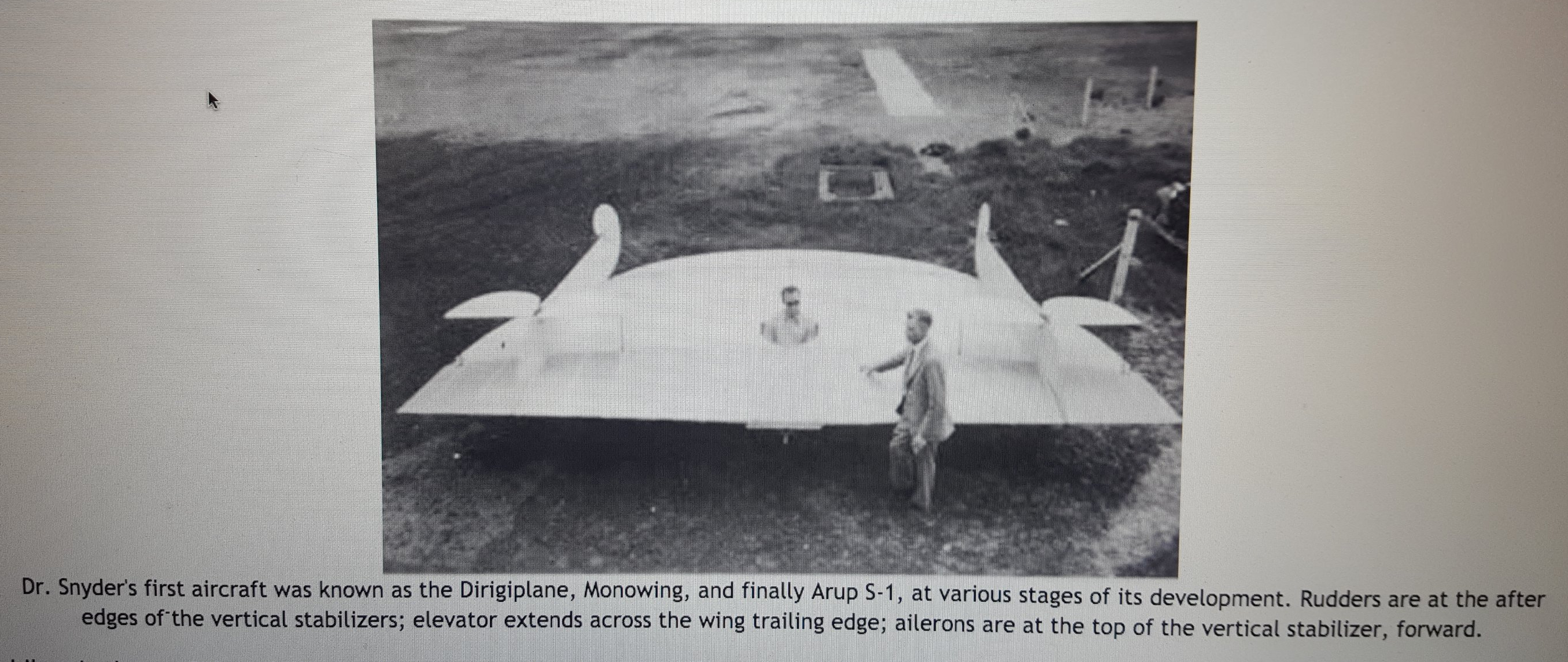 Mono-Wing Aircraft Corp. or Arup Inc. | Notes From The Indiana State ...
