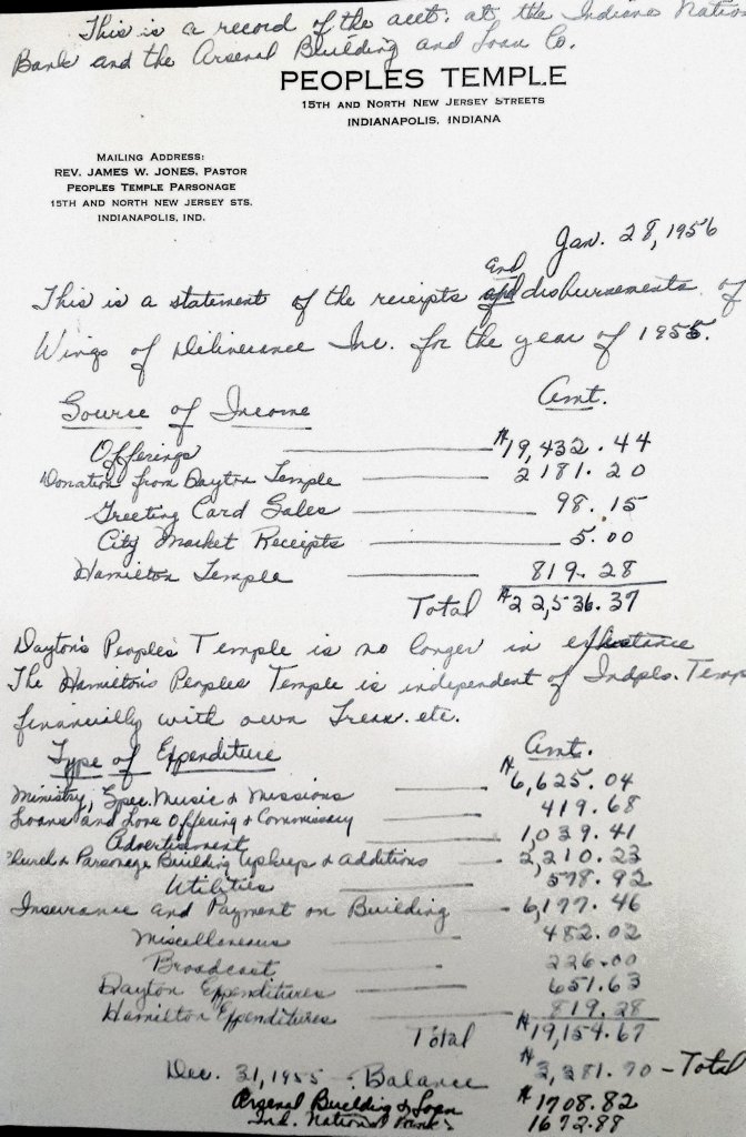 Rev Jim Jones’ Peoples Temple in Indianapolis | Notes From The Indiana ...